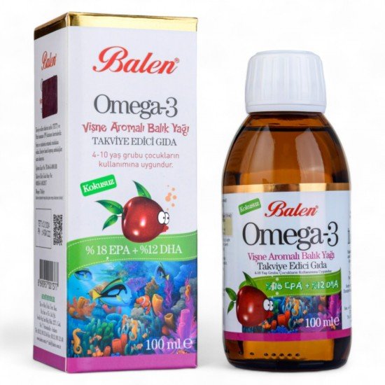 Bal Baharat I Aktar ve Sifali Bitkiler Balen Omega-3 Vişne Aromalı ...